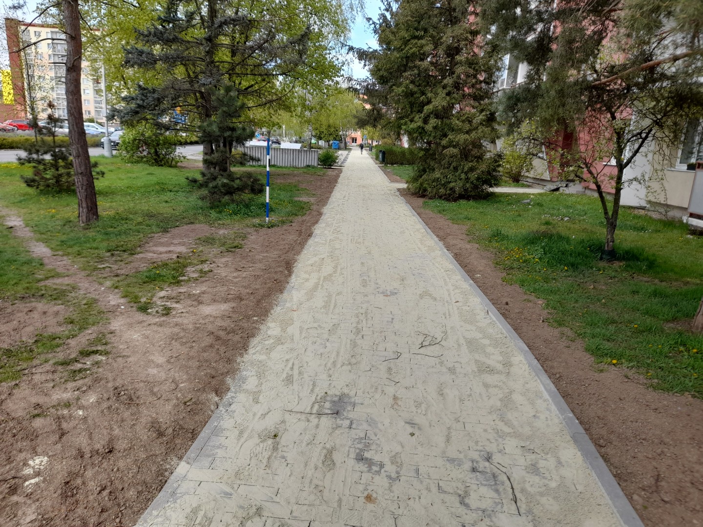 Oprava chodníků 2023 - sídl. Svobody, blok 12 | Prostějov